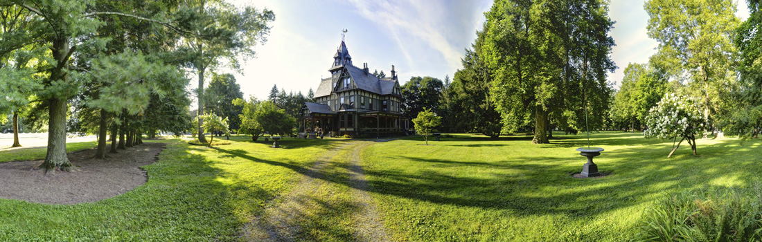 The Pines. 1878 Victorian mansion in Dutchess County, New York. Now ...